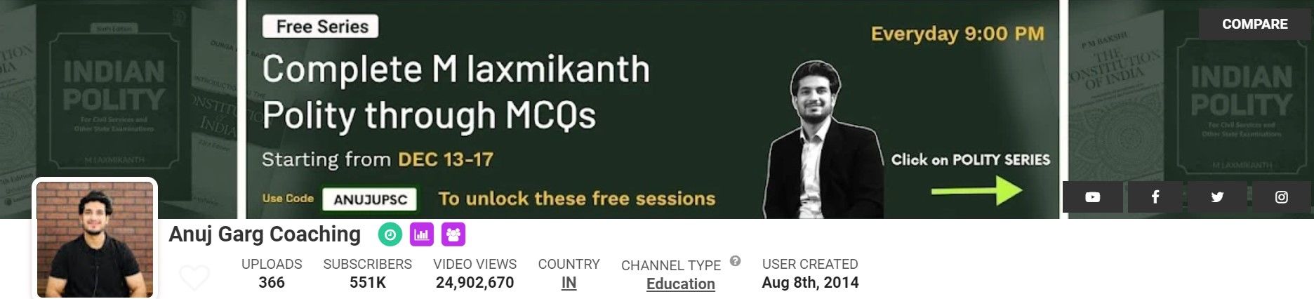 Best YouTube Channels for UPSC Preparation - (September 2023)