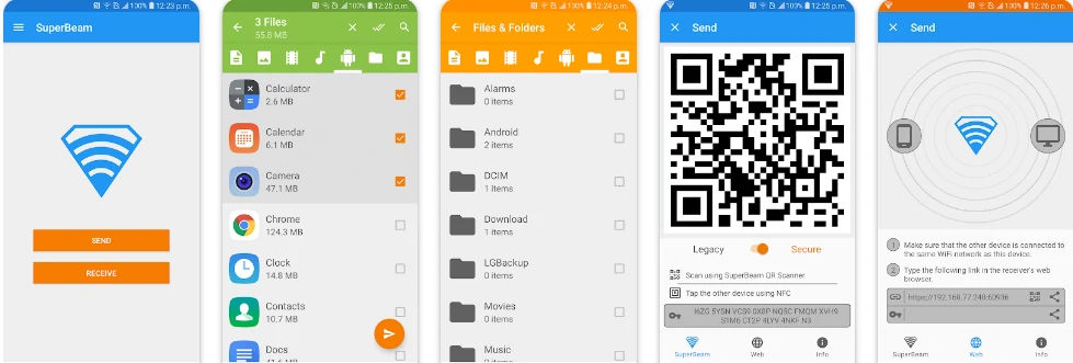 List of Best File-Sharing Apps for Android - (June 2023)