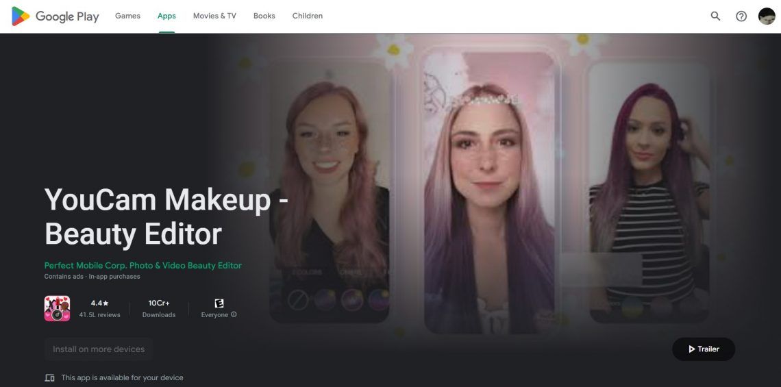 Best Beauty Camera and Makeup Apps - (July 2023)