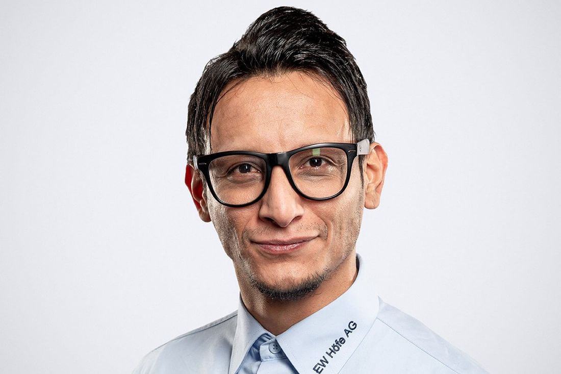 Läuft mit uns · Über uns · EW Höfe AG