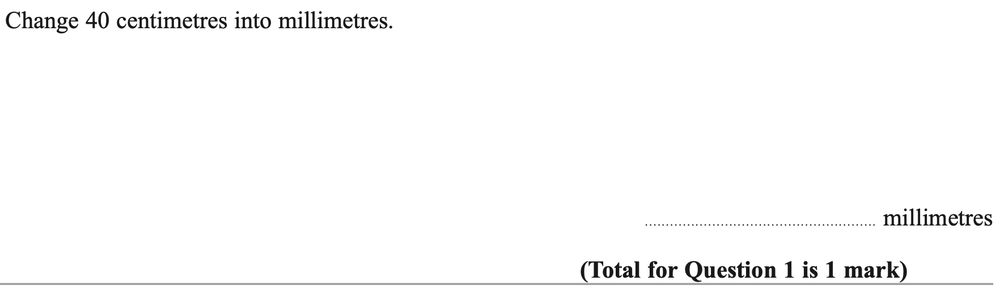 ExamQ: GCSE Maths - Foundation - Summer 2022 - Paper 1 - Question 1