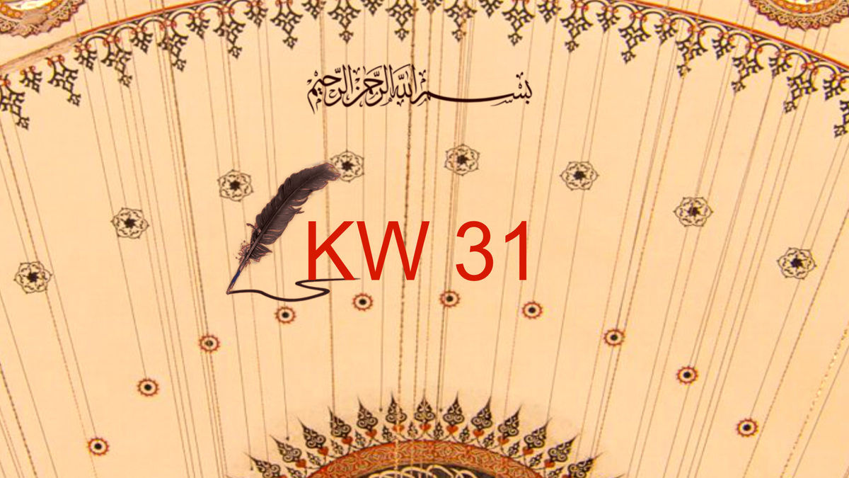 Weisheiten für Kalenderwoche 31 - avantgart.de