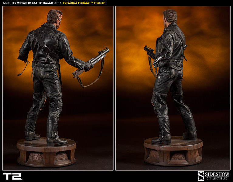 Terminator T800 Battle Damaged 1/4 Premium Format Figure - POW! The ...