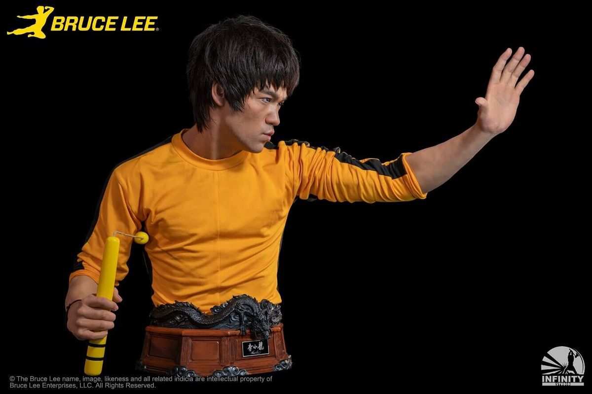 Bruce Lee Life Size Bust by Infinity Studio - POW! The Hero In You
