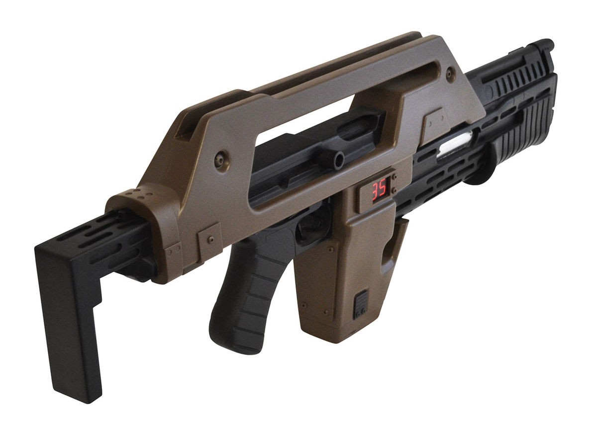 Aliens: Pulse Rifle Brown Bess Prop Replica - POW! The Hero In You