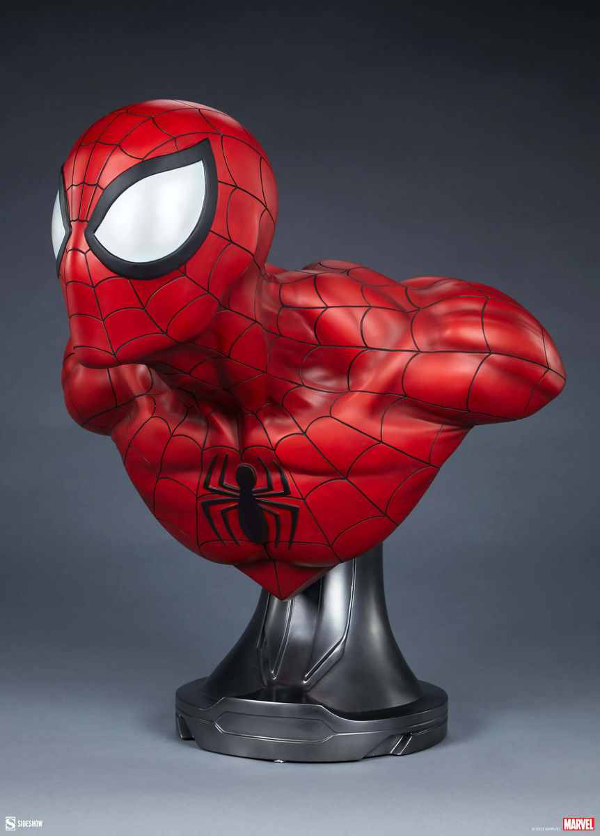 Spider-Man Life-Size Bust by Sideshow Collectibles - POW! The Hero In You