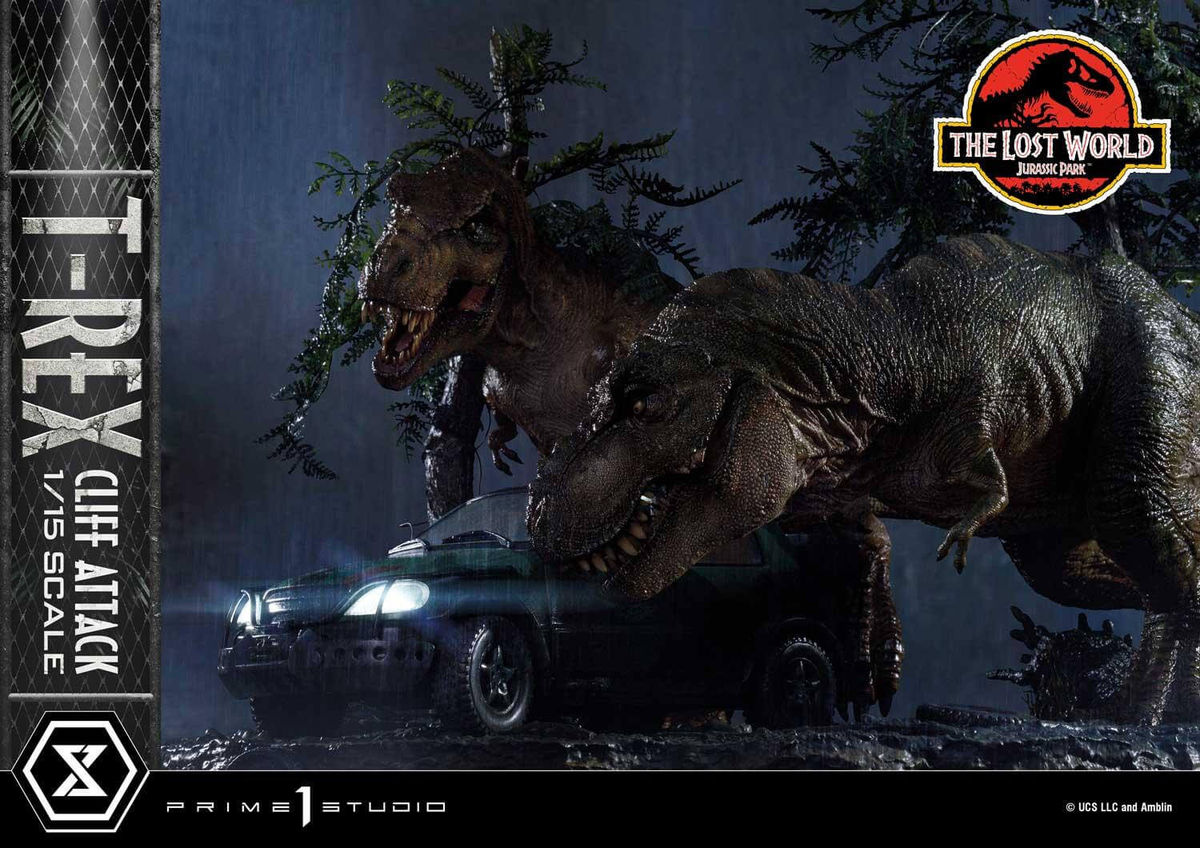 L.M.C The Lost World: Jurassic Park (Film) T-Rex Cliff Attack 1/15 ...
