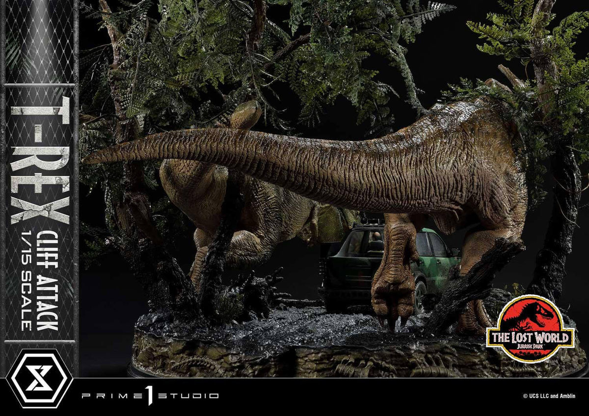 L.M.C The Lost World: Jurassic Park (Film) T-Rex Cliff Attack 1/15 ...