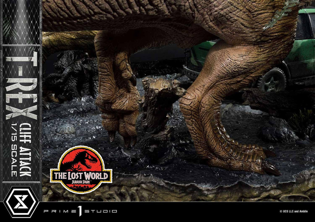 L.M.C The Lost World: Jurassic Park (Film) T-Rex Cliff Attack 1/15 ...