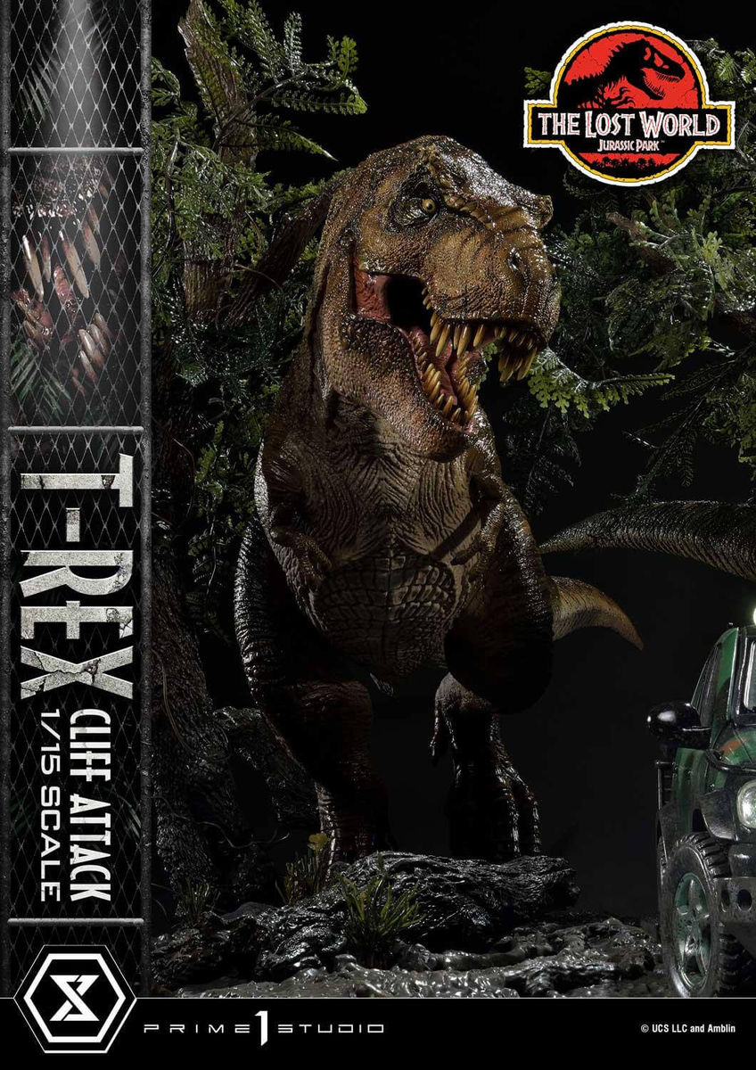 L.M.C The Lost World: Jurassic Park (Film) T-Rex Cliff Attack 1/15 ...