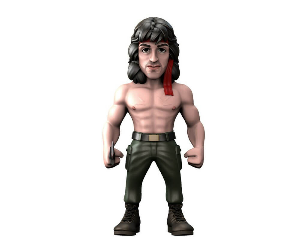 Rambo: Rambo with Bandana 5 inch PVC Figure - POW! The Hero In You