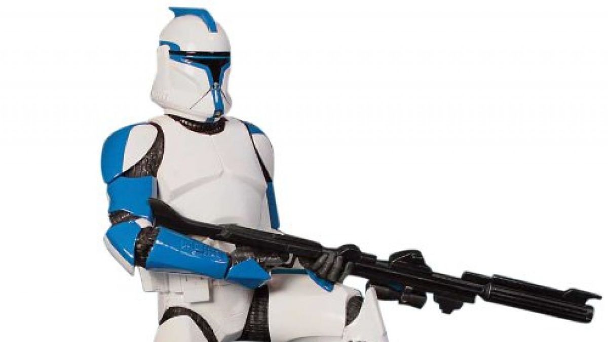 Blue Clone Trooper Statue - POW! The Hero In You