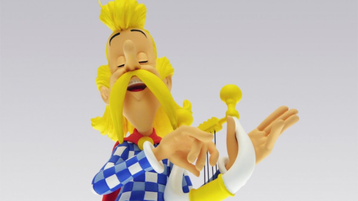 Asterix: Cacofonix Petibonum Collection Bust - POW! The Hero In You