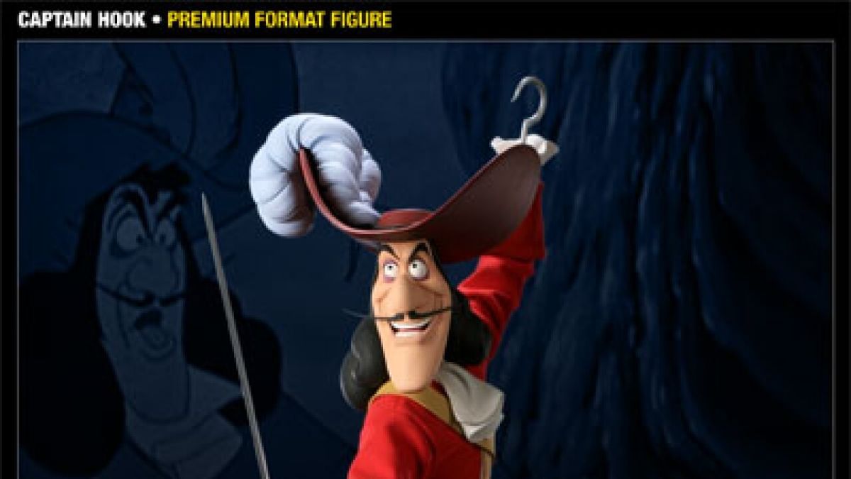 Captain Hook Premium Format™ Figure by Sideshow Collectibles - POW! The Hero In You