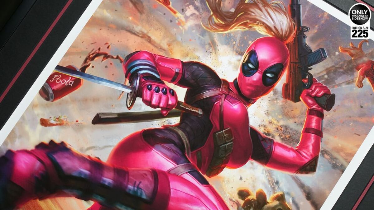 Lady Deadpool Art Print by Sideshow Collectibles - POW! The Hero In You