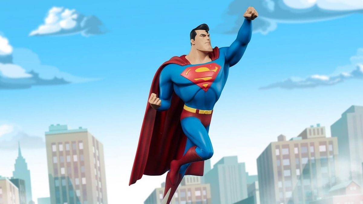 Superman Animated Statue - POW! The Hero In You