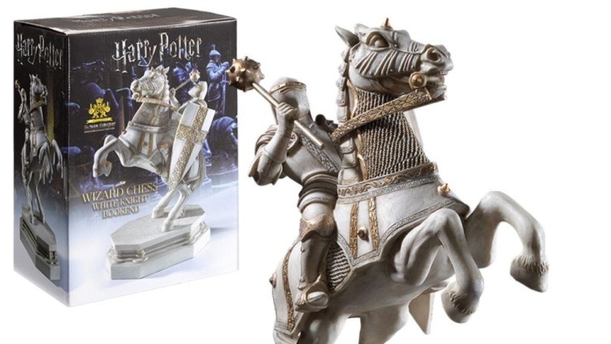Harry Potter: Wizard Chess White Knight Bookend - POW! The Hero In You