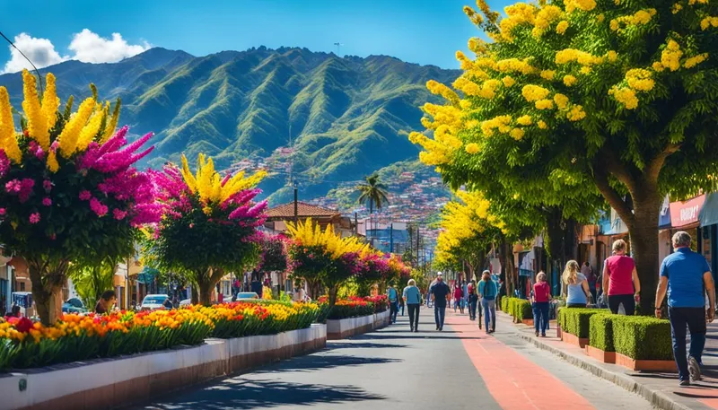 10 most beautiful streets in Medellin