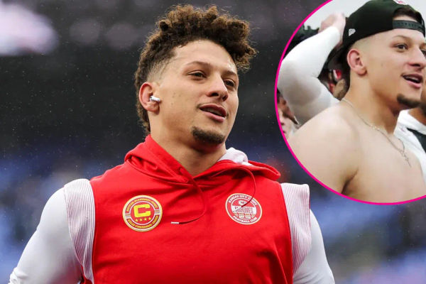 Patrick Mahomes Embraces His Dad Bod