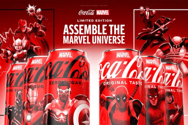 Marvel Characters Join Coca-Cola's New Augmented Reality Campaign
