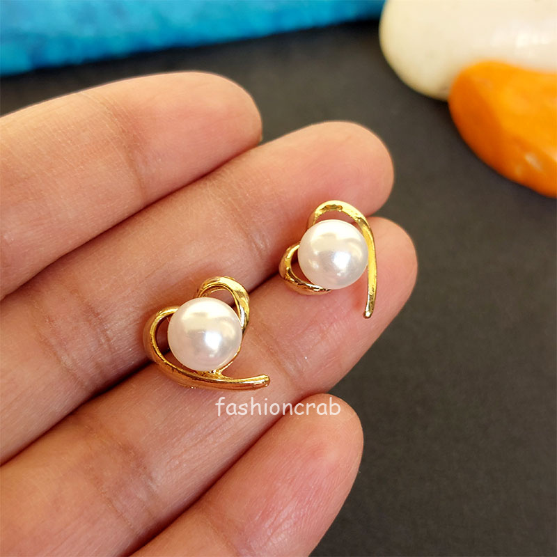 Heart Shaped Earring for Girls | FashionCrab.com