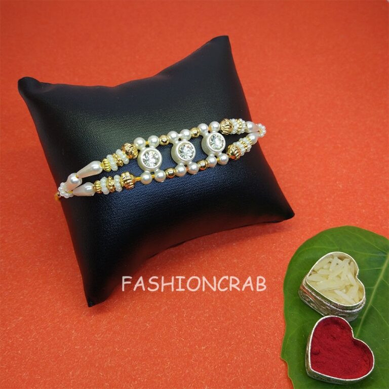 Elegant Designer Rakhi for Brother | FashionCrab.com