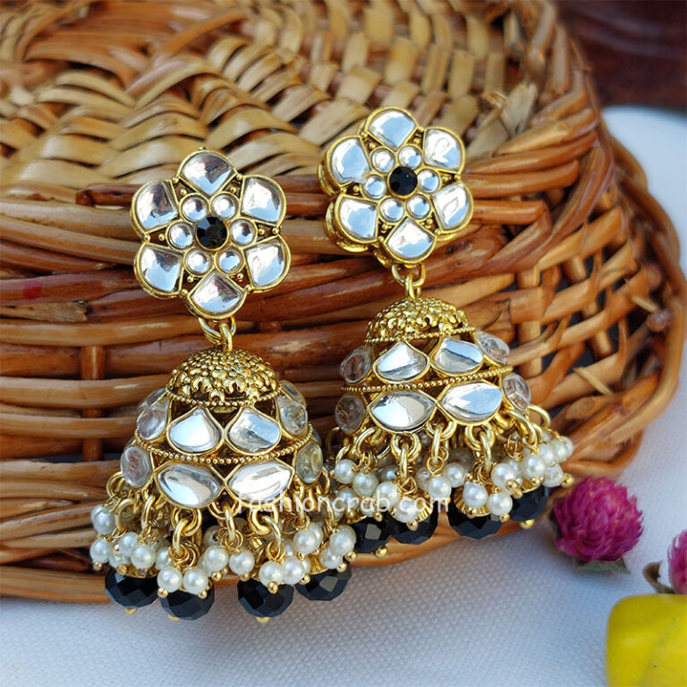 Single Line Kundan Set for Ladies | FashionCrab.com