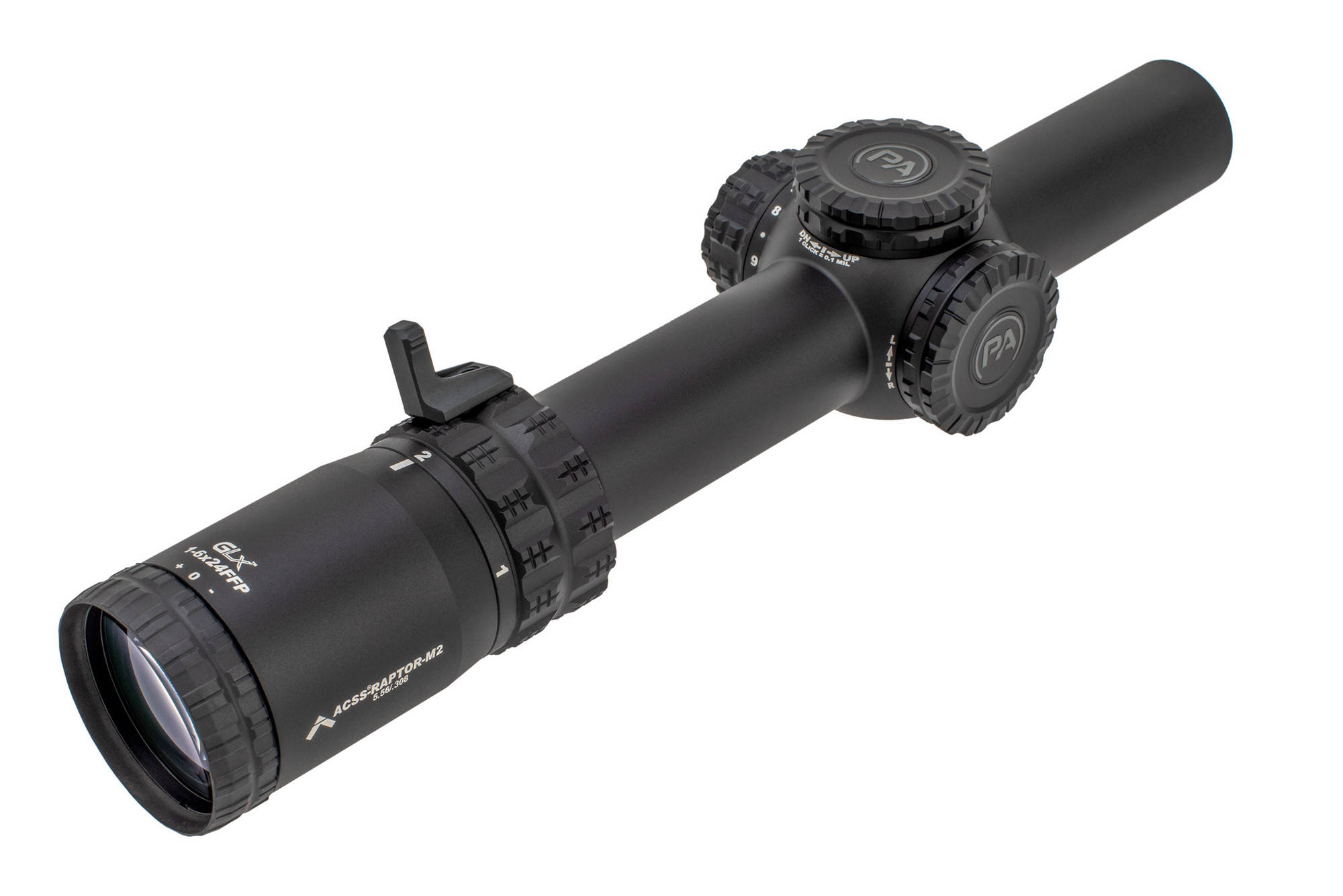 Primary Arms GLx 1-6x24mm FFP Rifle Scope - Illuminated ACSS Raptor-M6 ...
