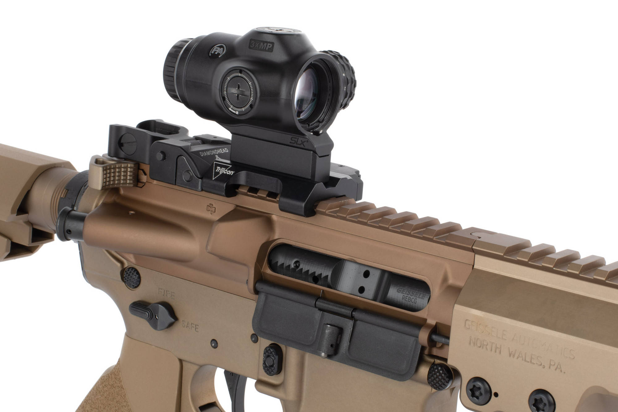 Primary Arms SLx 3X MicroPrism with Red Illuminated ACSS Raptor 5.56 ...