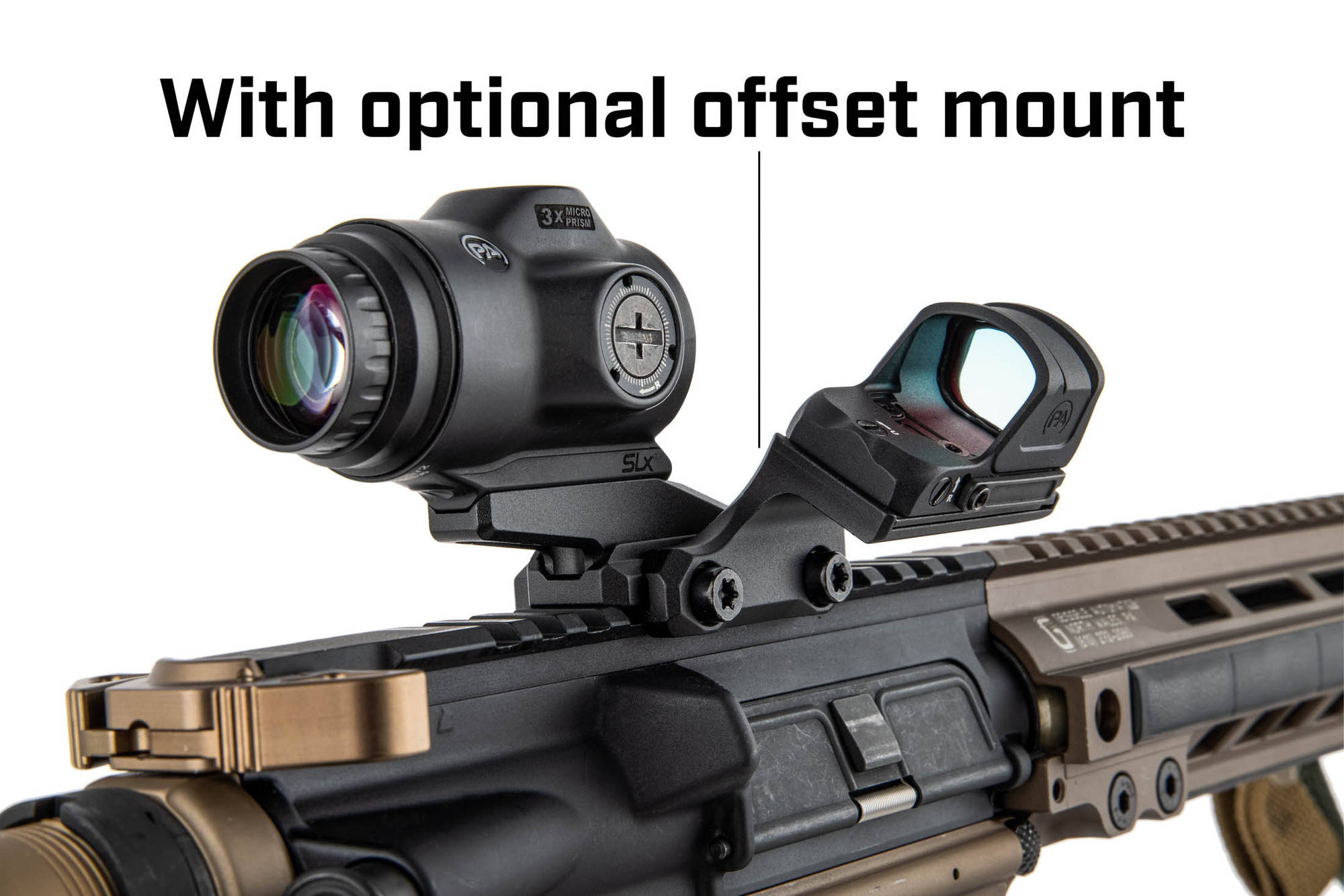 Primary Arms SLx 3X MicroPrism with Red Illuminated ACSS Raptor 7.62 ...