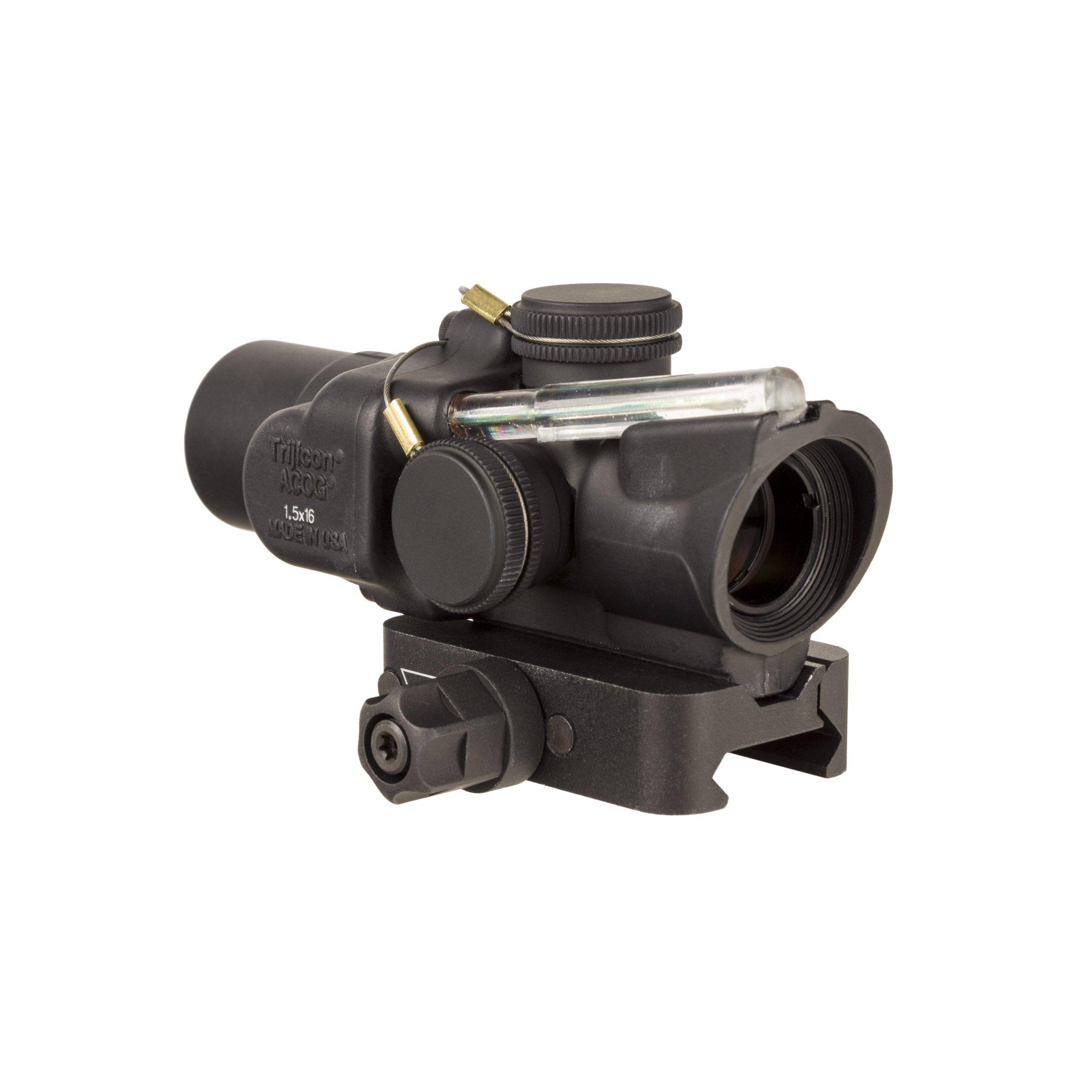 Trijicon 1.5x16S Compact ACOG Riflescope Low Height Green Ring & 2MOA ...