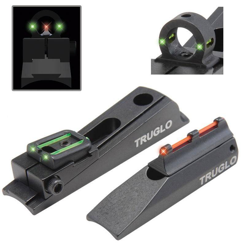 Truglo Muzzleloader-Brite Universal Sight Set Interchangeable Rear ...