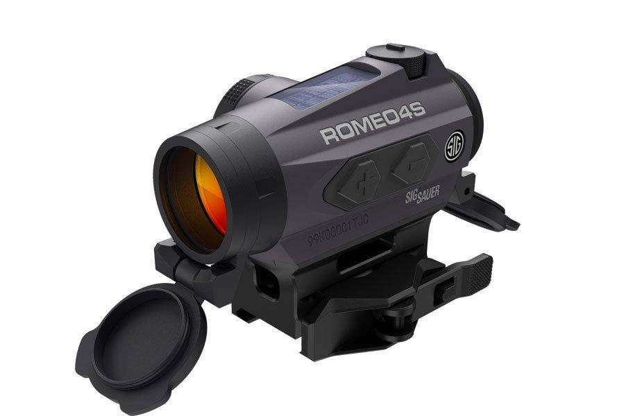 Sig Sauer ROMEO4S Solar Powered Red Dot Sight - 1x20mm 2 MOA Red Dot ...