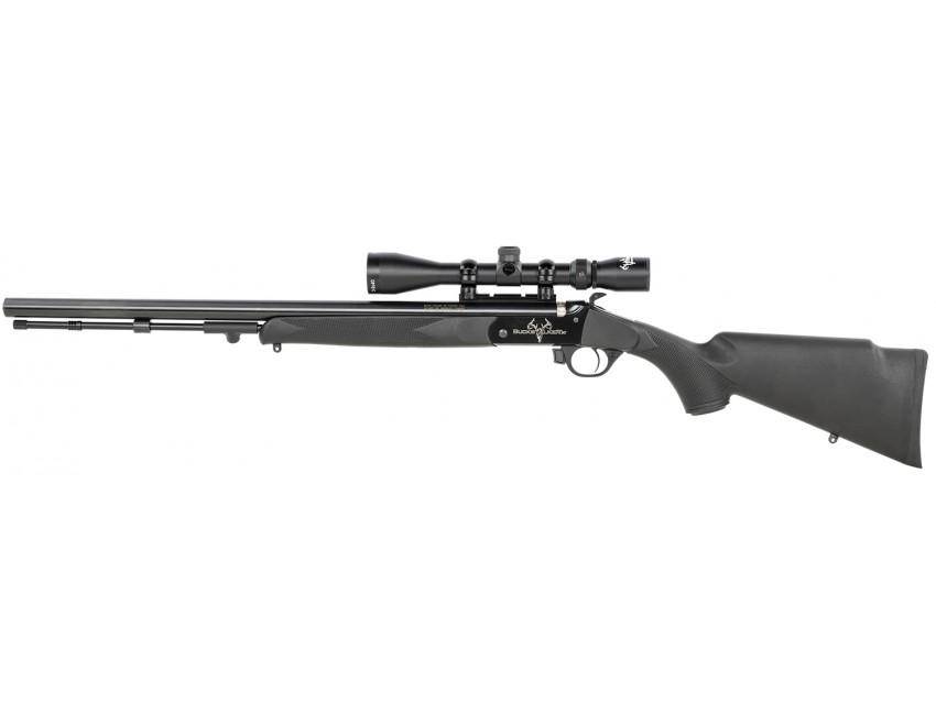 Traditions Buckstalker XT Break Action Muzzleloader 3-9×40 Scope Blued Barrel - Feather Arms