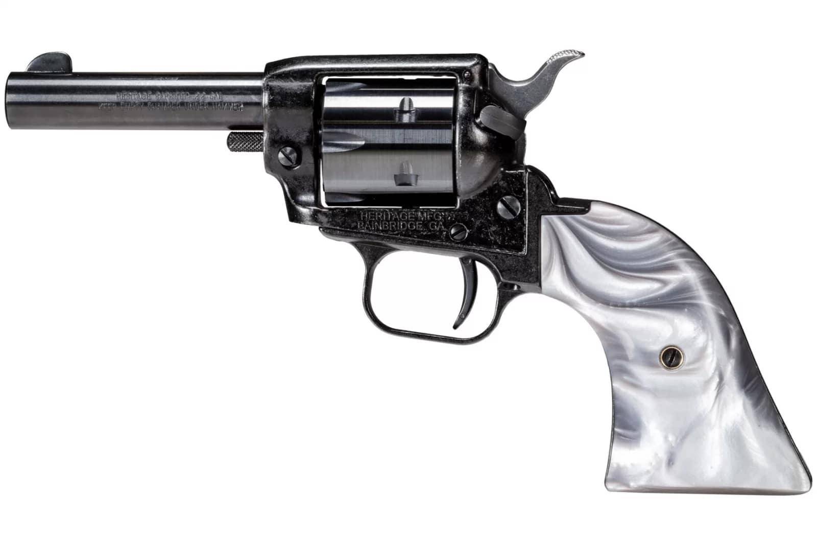 Heritage Barkeep .22 LR 6rd Capacity 3″ Barrel Grey Pearl Grip ...
