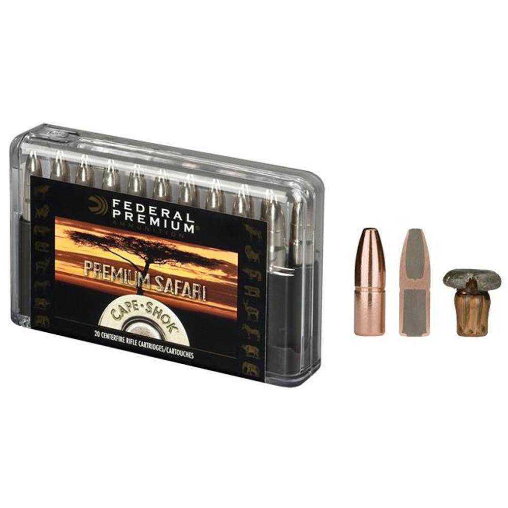 Federal Premium Cape-Shok Rifle Ammunition 9.3x62mm 286 gr SAF 2360 fps ...