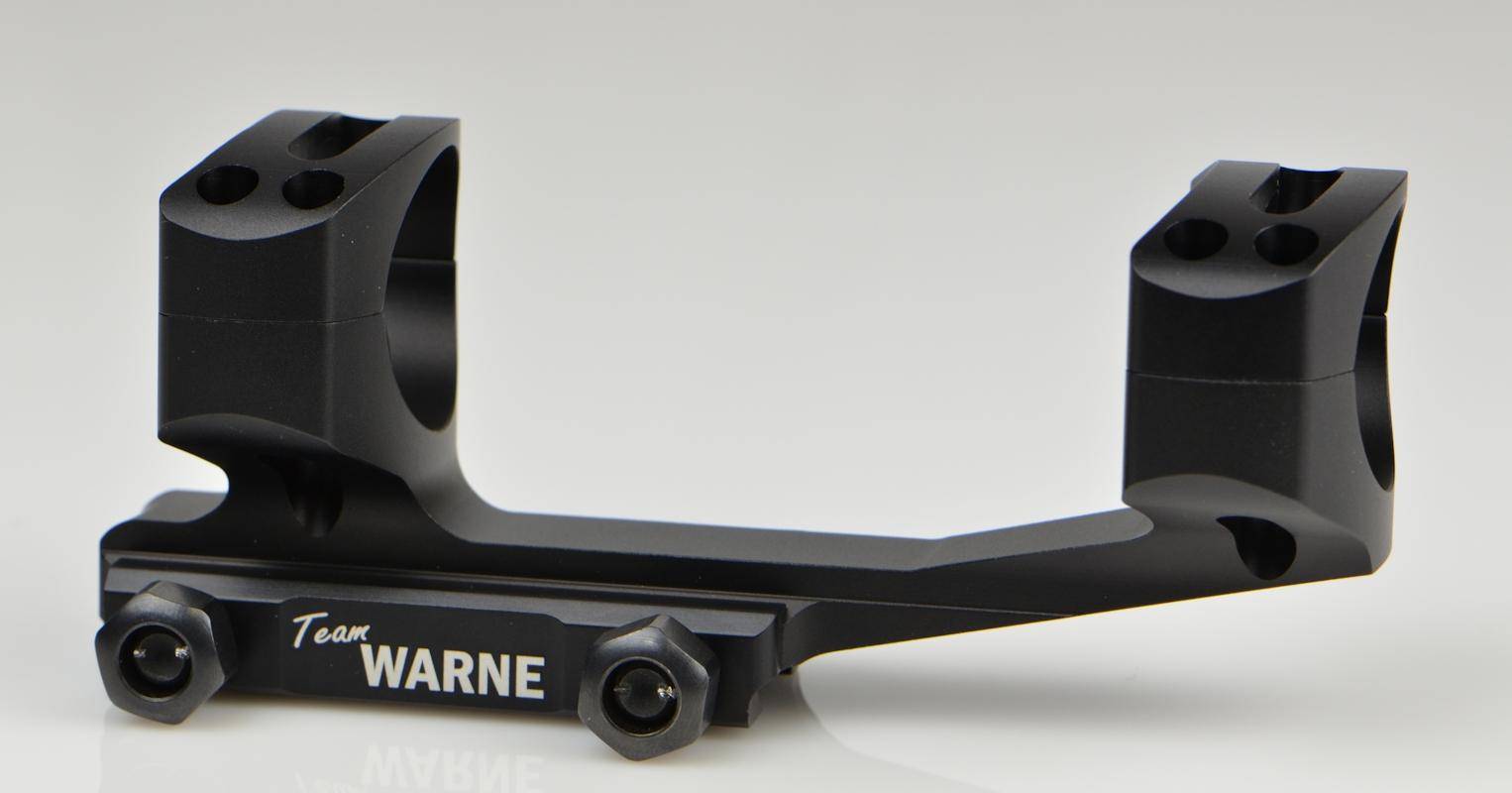 Warne Tactical Gen 2 X-SKEL Extended Cantilevered MSR Mount 1″ Black ...