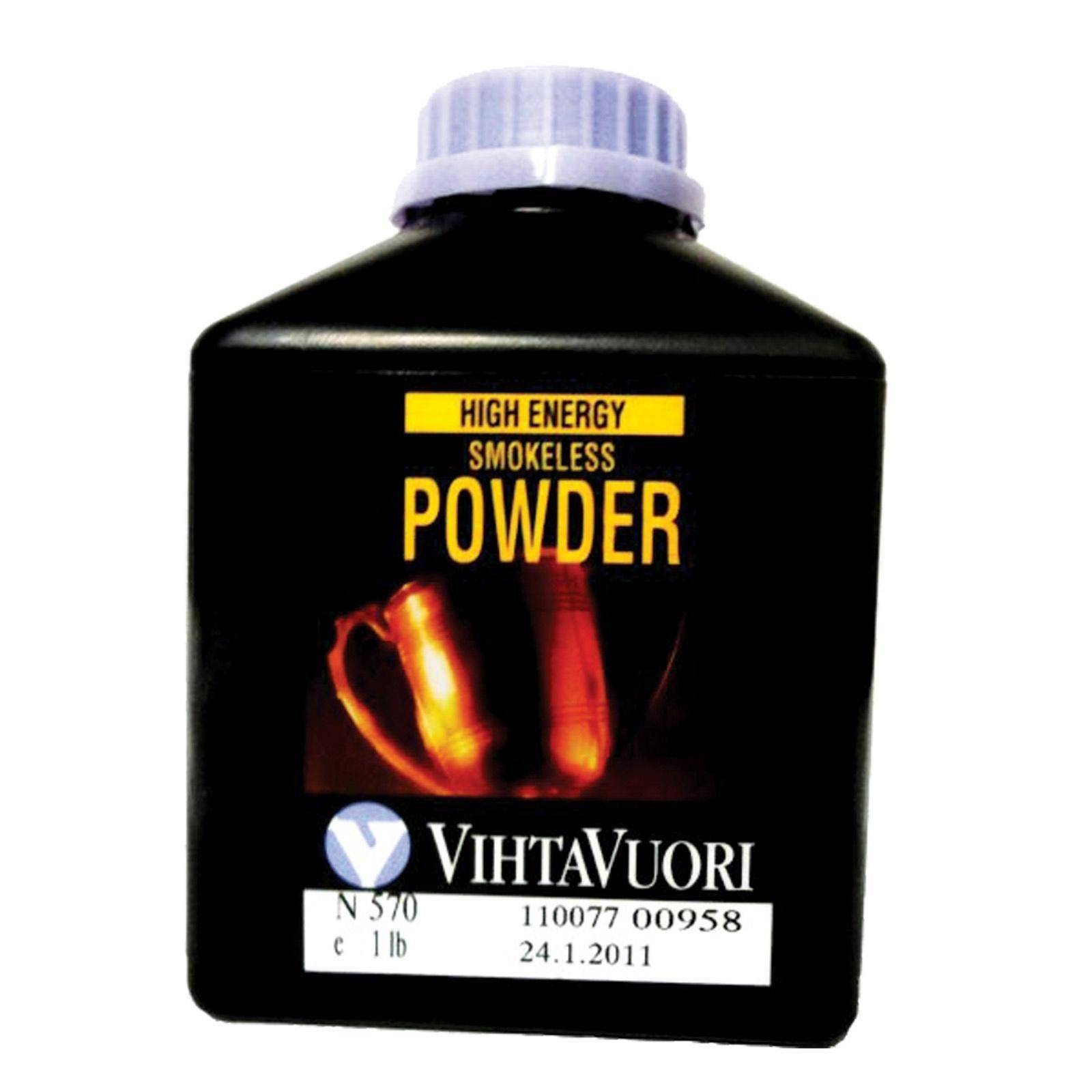 VihtaVouri N570 High Energy Smokeless Rifle Powder 1 Lbs - Feather Arms