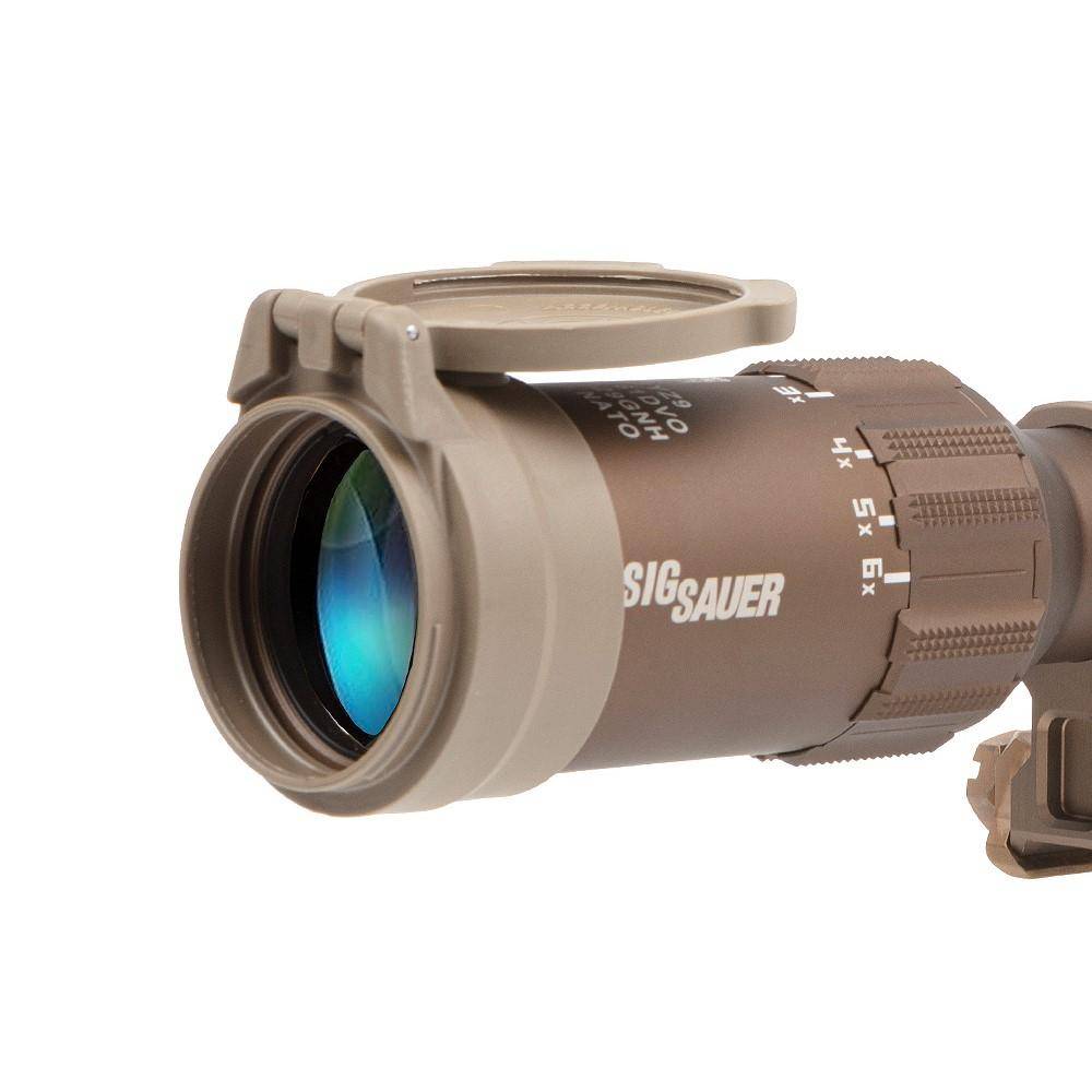 Sig Sauer Tango6T 1-6x24mm Rifle Scope FFP DWLR-556 Reticle Illuminated ...