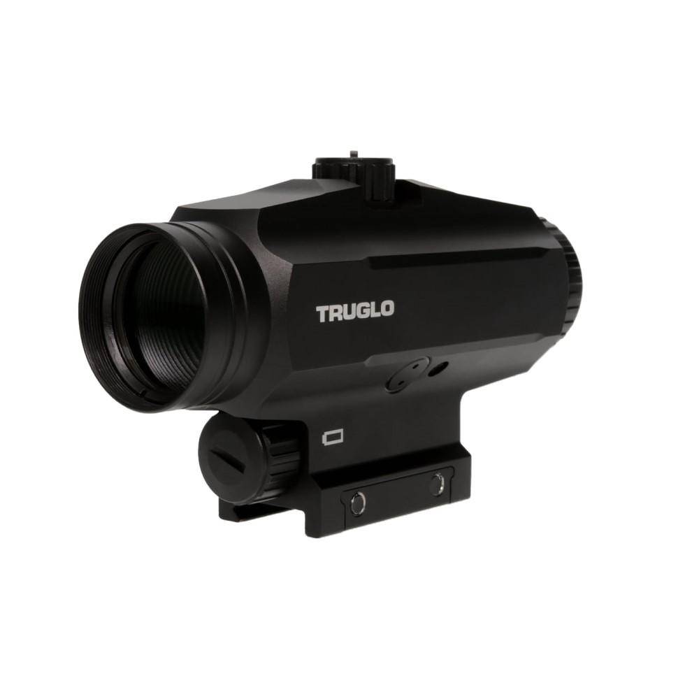 Truglo Prism Red Dot Sight 32mm 6 MOA Black - Feather Arms