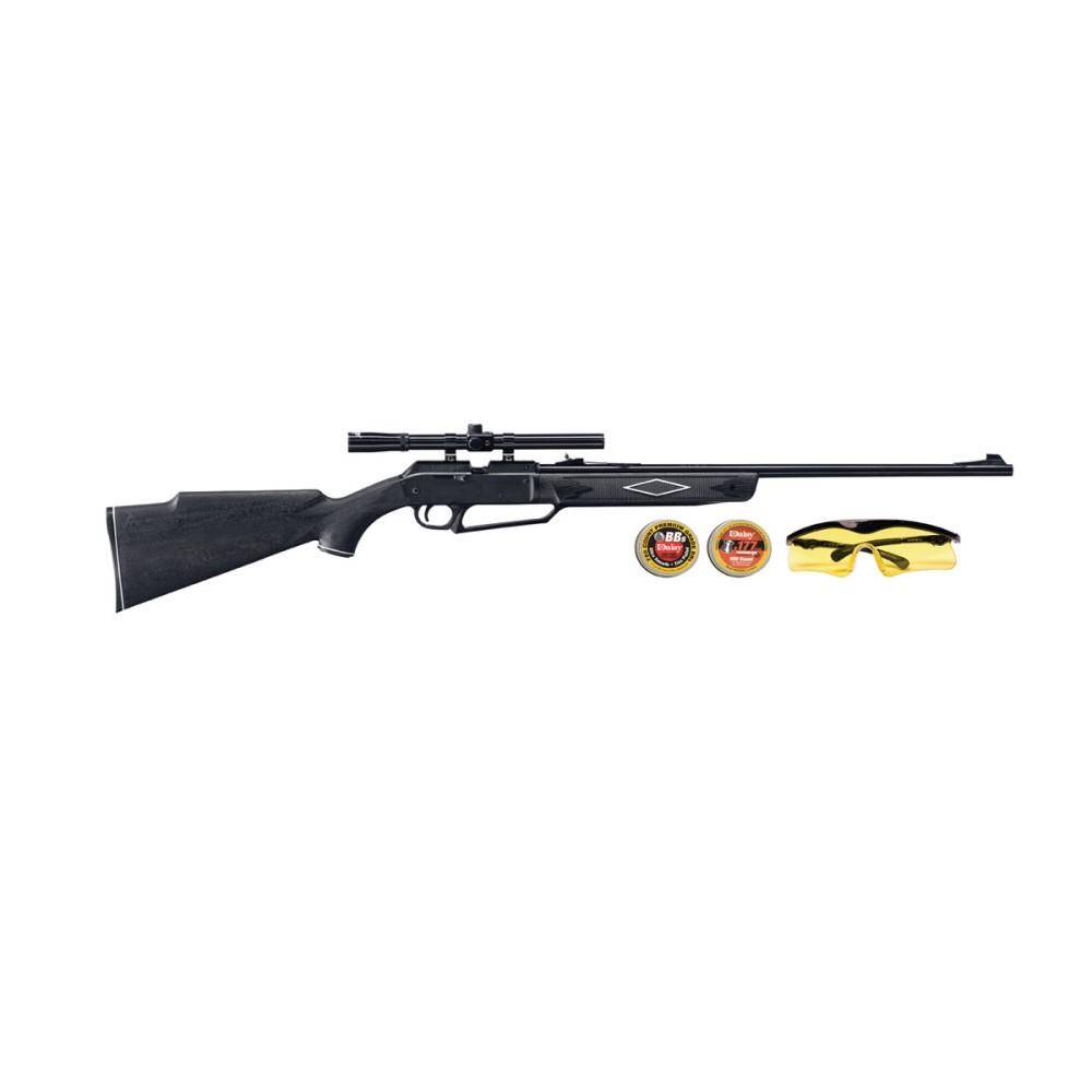 Daisy Powerline 880 Pump Air Rifle Kit 177 Caliber BB & Pellet W/scope ...
