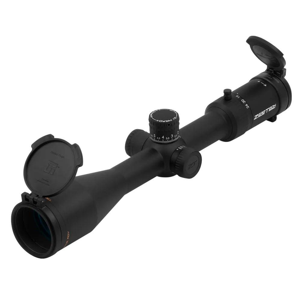 ZeroTech Trace Advanced Rifle Scope - 4-24×50 30mm FFP RMG MIL Illum ...