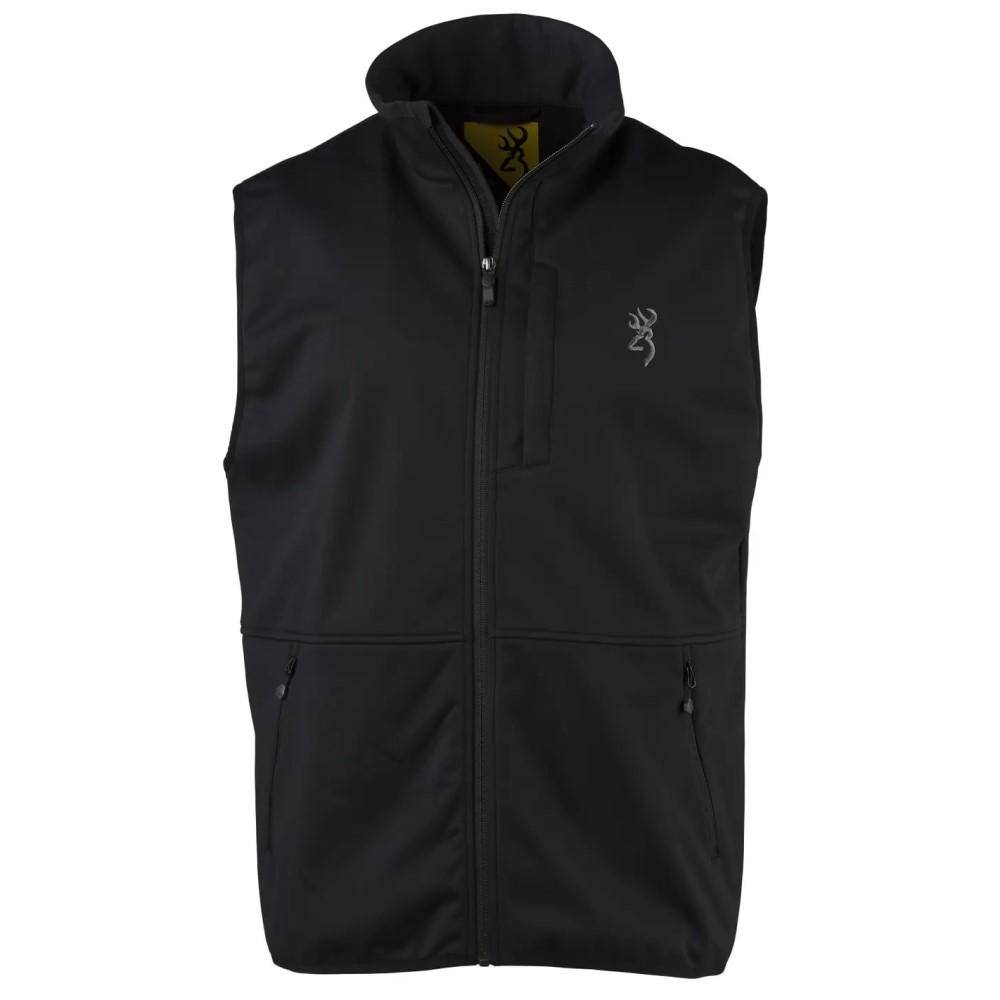 Browning Softshell Vest Black S - Feather Arms