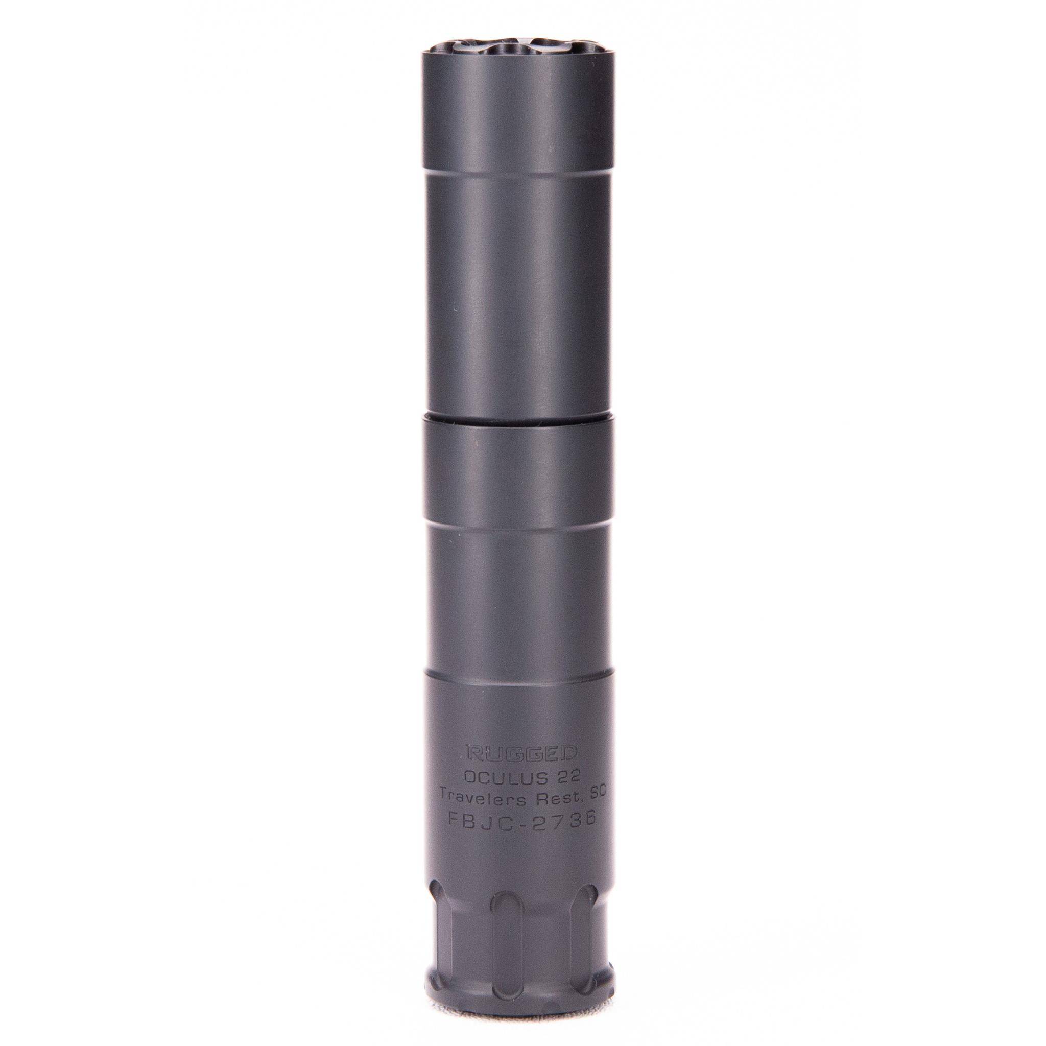 Rugged Oculus22 Adapt Modular Direct Thread Suppressor .22LR Black ...