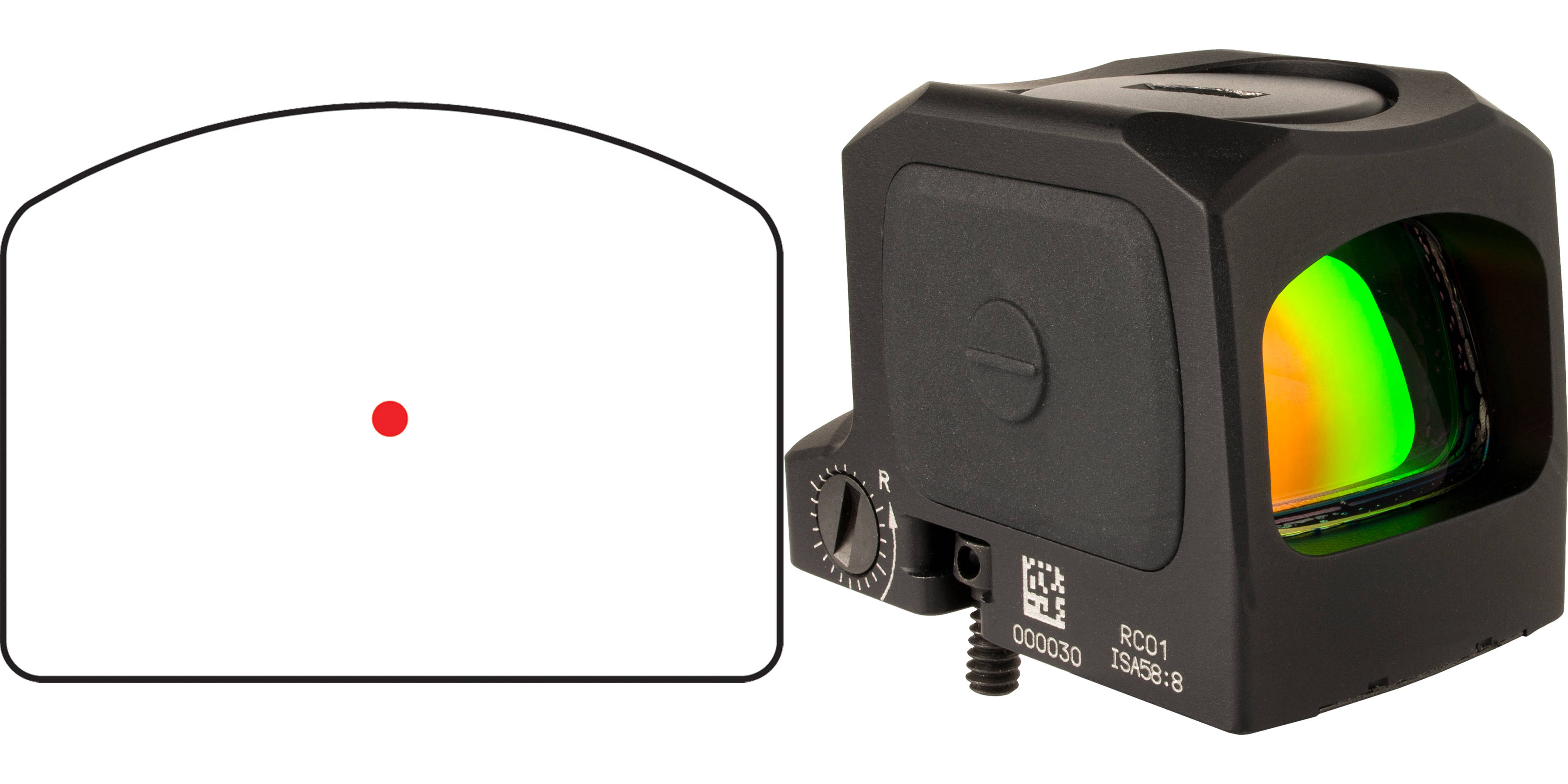 TRJ Rcr 3.25MOA Red Dot - Feather Arms