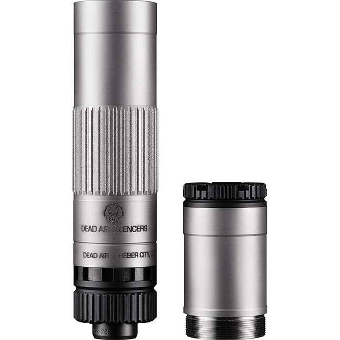 Dead Air Mojave 9 Sliver Modular Silencer - 9mm Luger 1/2-28 Piston ...