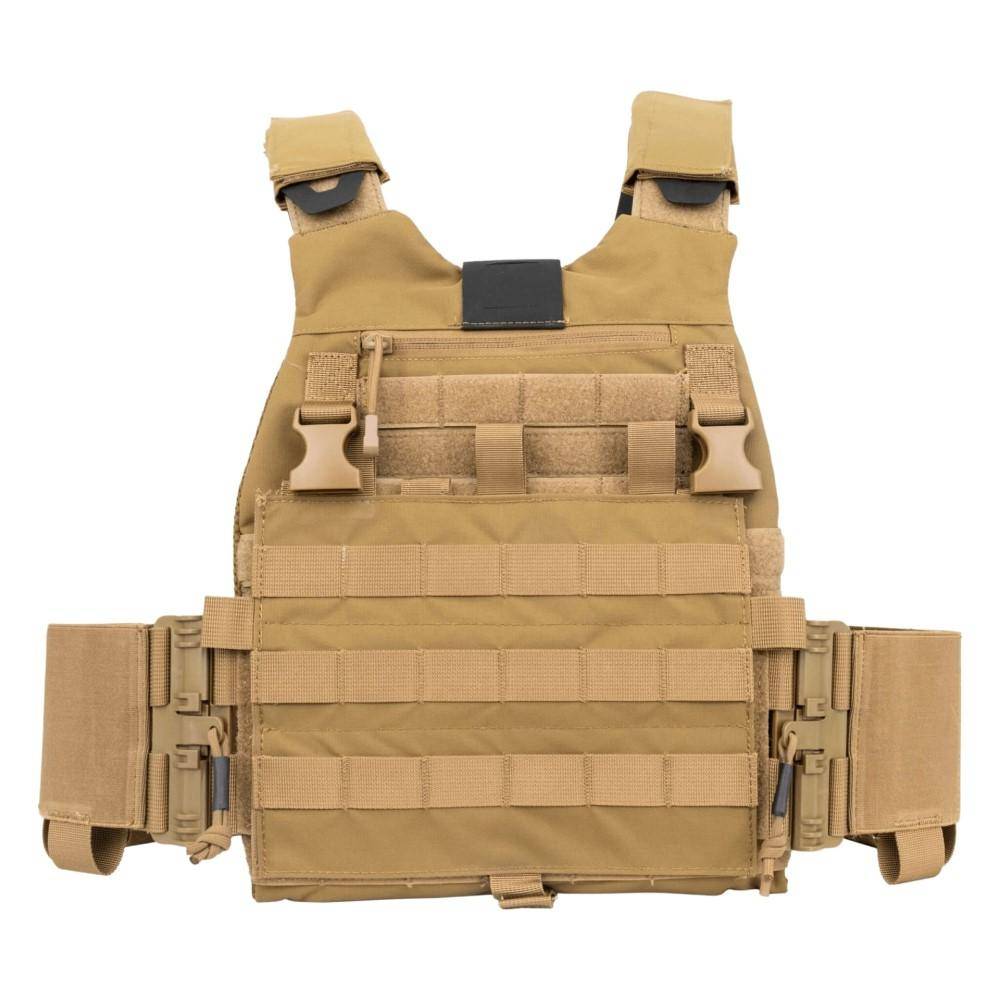 Guard Dog Trakr Plate Carrier Fde With Front Placard - Feather Arms