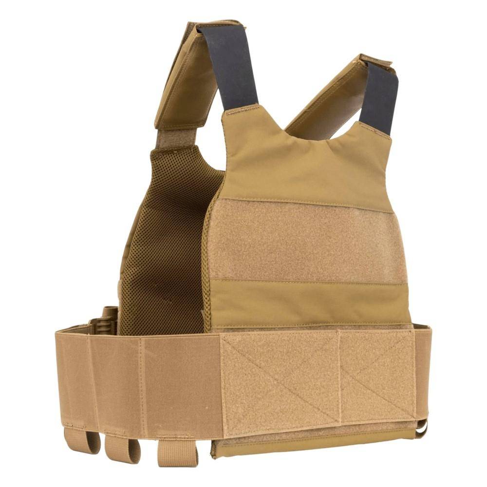 Guard Dog Trakr Plate Carrier Fde With Front Placard - Feather Arms