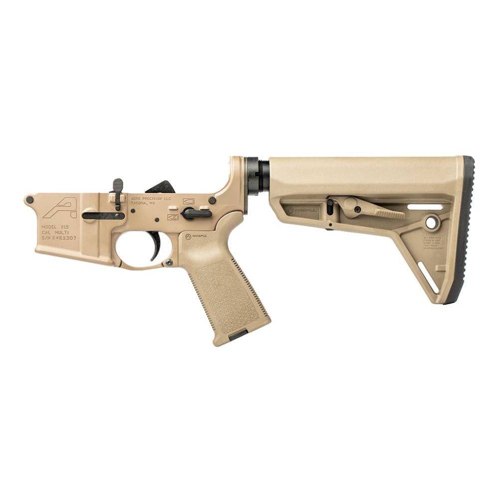 Aero Precision AR-15 Complete Lower Receiver With Moe Grip And Sl ...