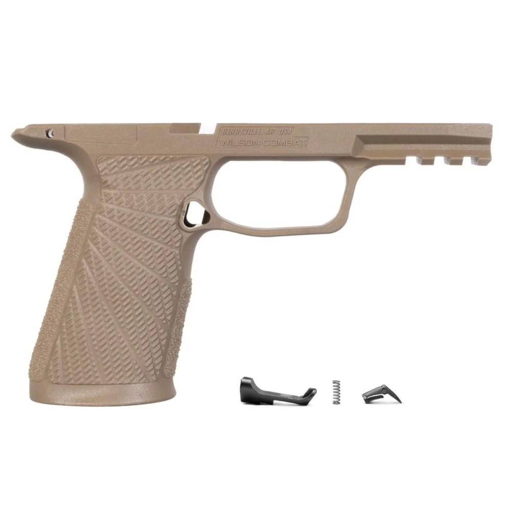 Wilson Combat Grip Module Wcp365 Xmacro No Manual Safety Tan - Feather Arms